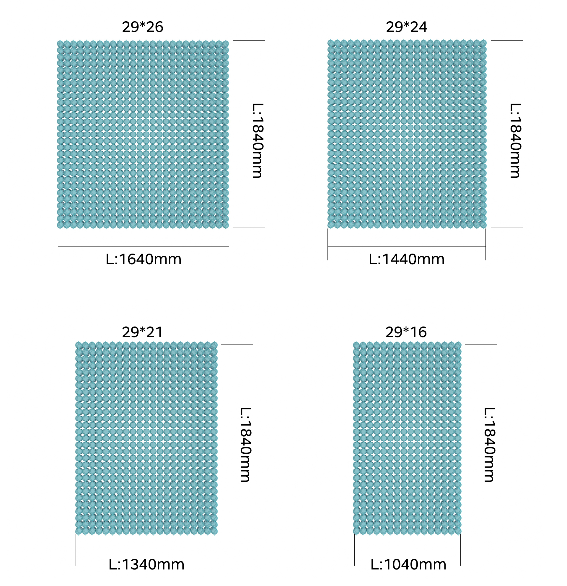 How to calculate the arrangement of the mattress pocket spring coil bed ...